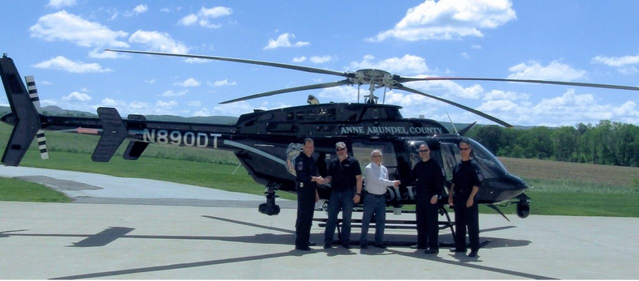 PAC International Customizes new Bell 407GXi for Anne Arundel County ...